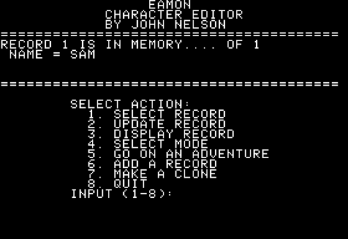 Character Editor - Eamon Wiki